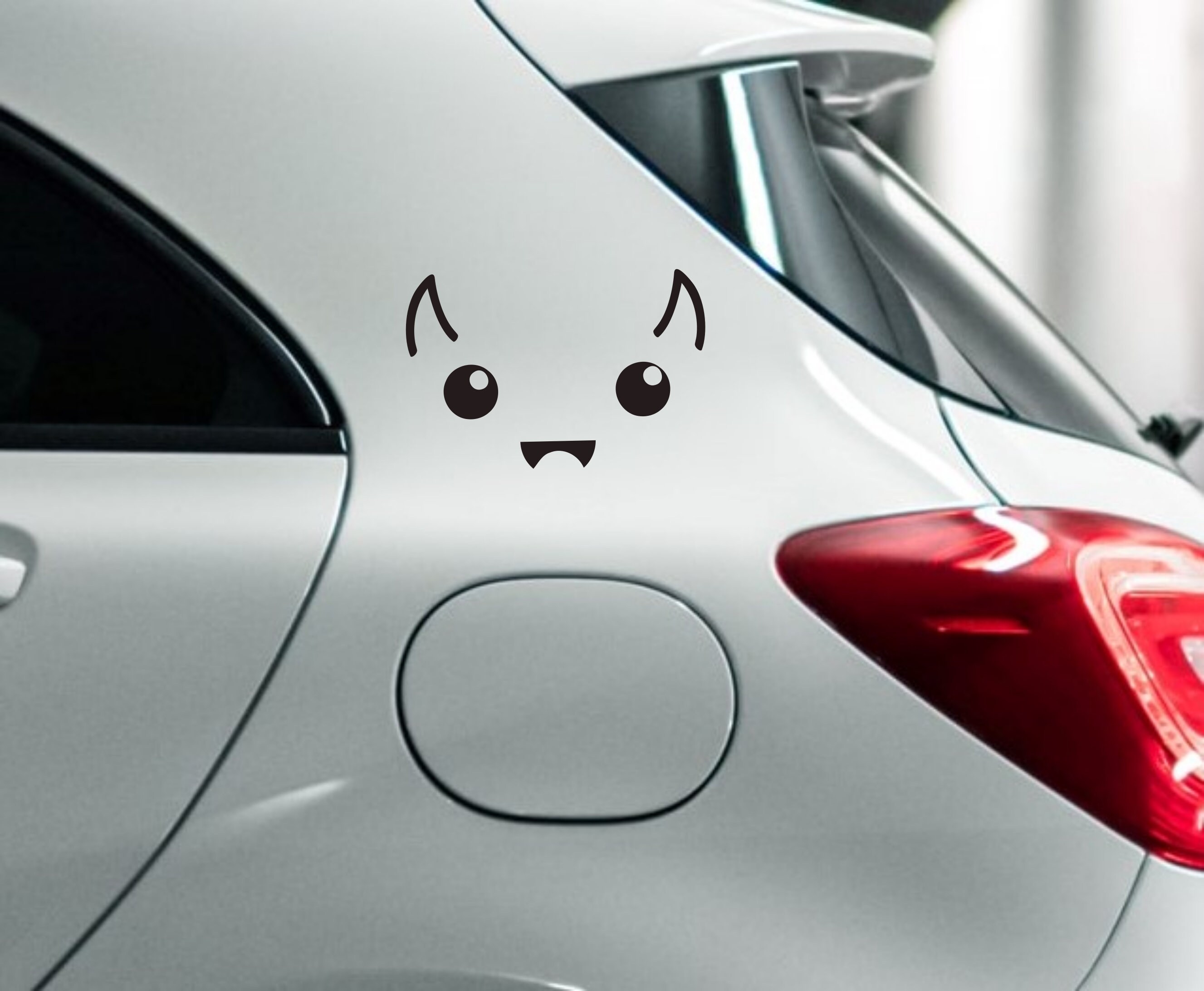 Bat Emoji Car Decal Car Sticker Fuel Tank Door Decal Gas - Etsy