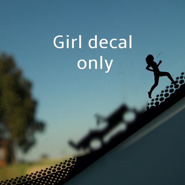 Running Decal - Etsy