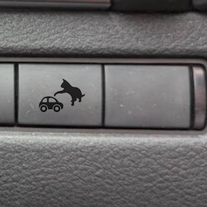 Cat Bonk, Car Blank Button Decal, Car Sticker - Etsy