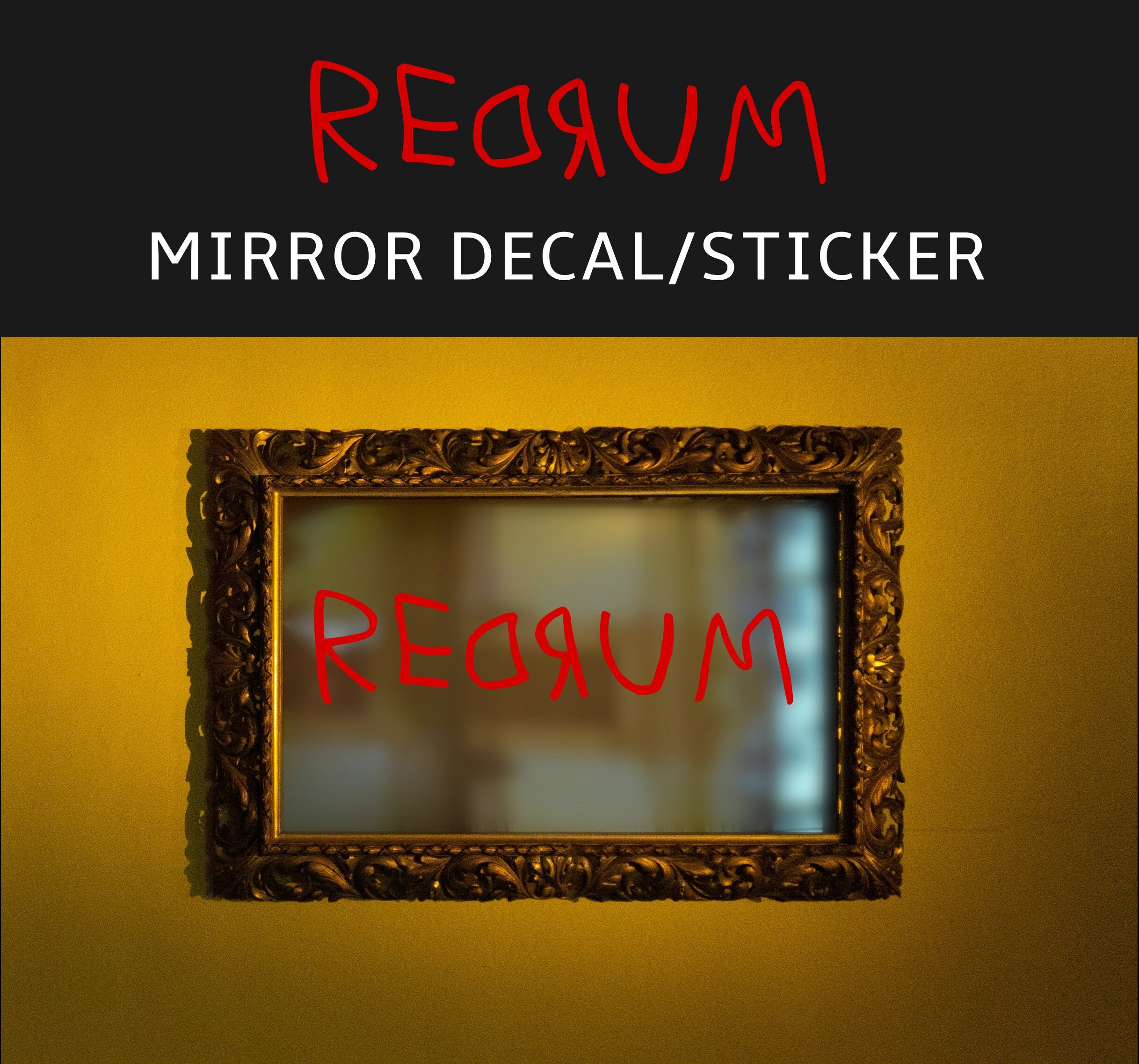 The Shining Redrum Mirror