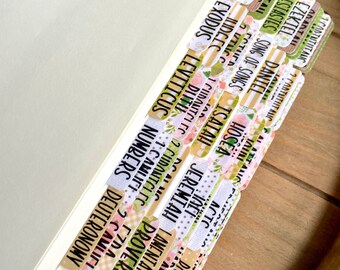 Double Sided Tabs - Etsy