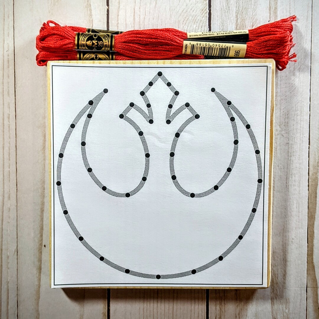 DIY String Art Kit: Star Wars Jedi Rebel Alliance - Etsy