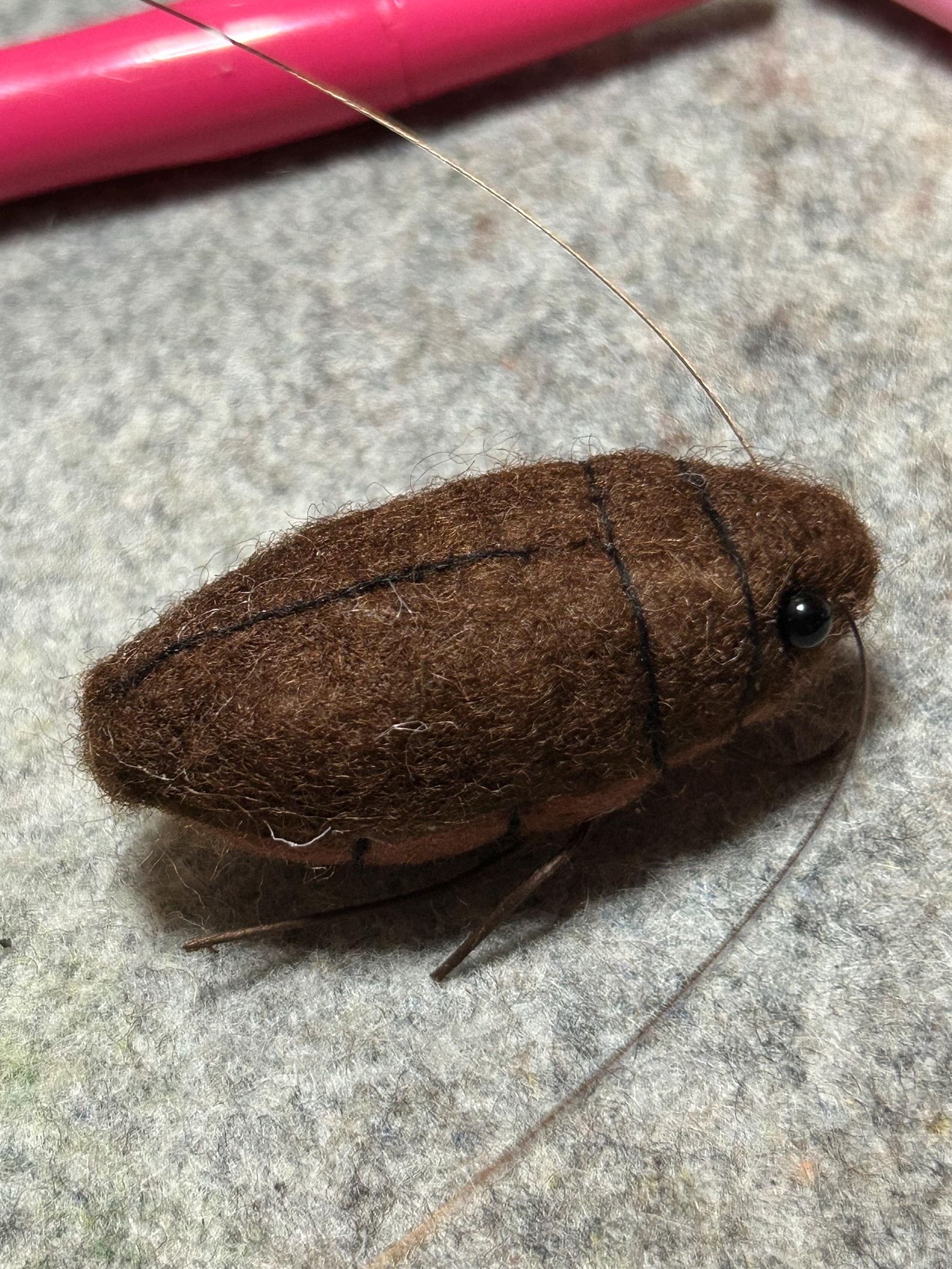 Limbus Needlefelted Pablo Cockroach Cosplay Prop - Etsy