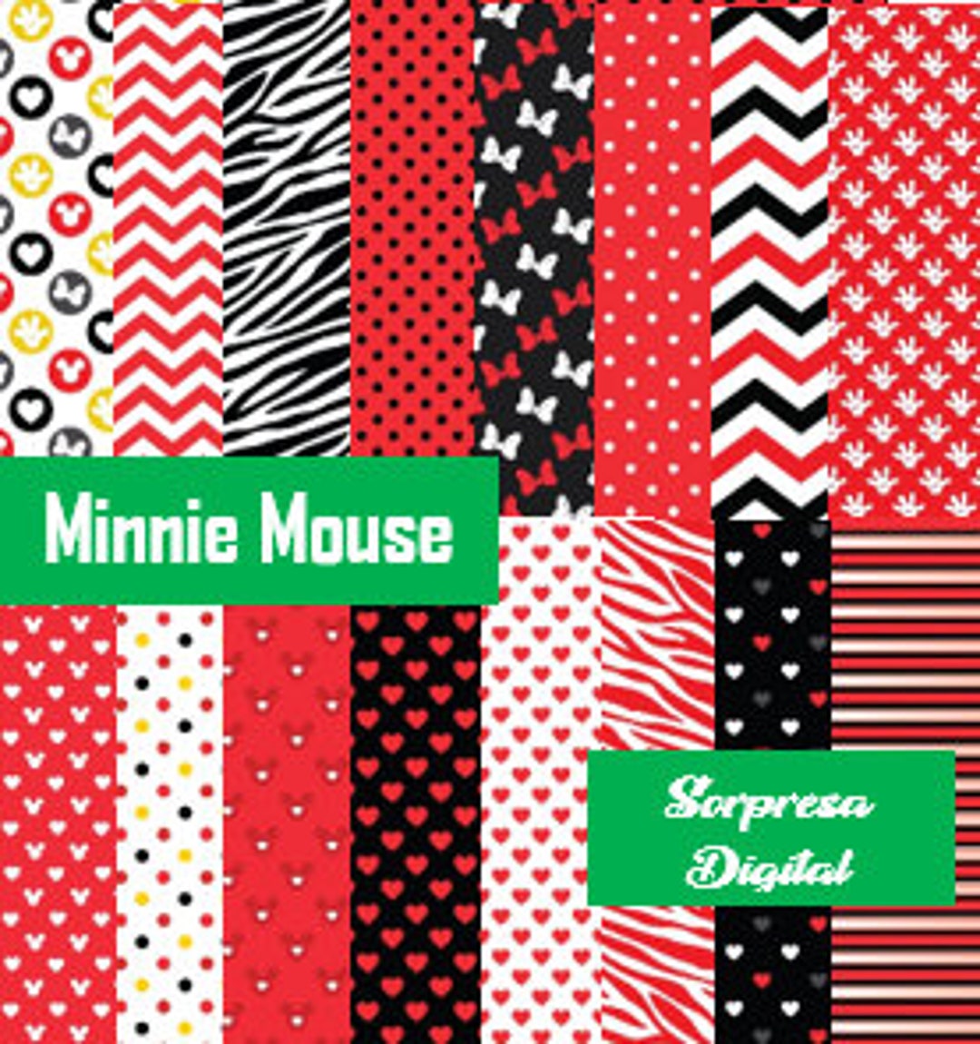 Mickey Digital Paper - Etsy