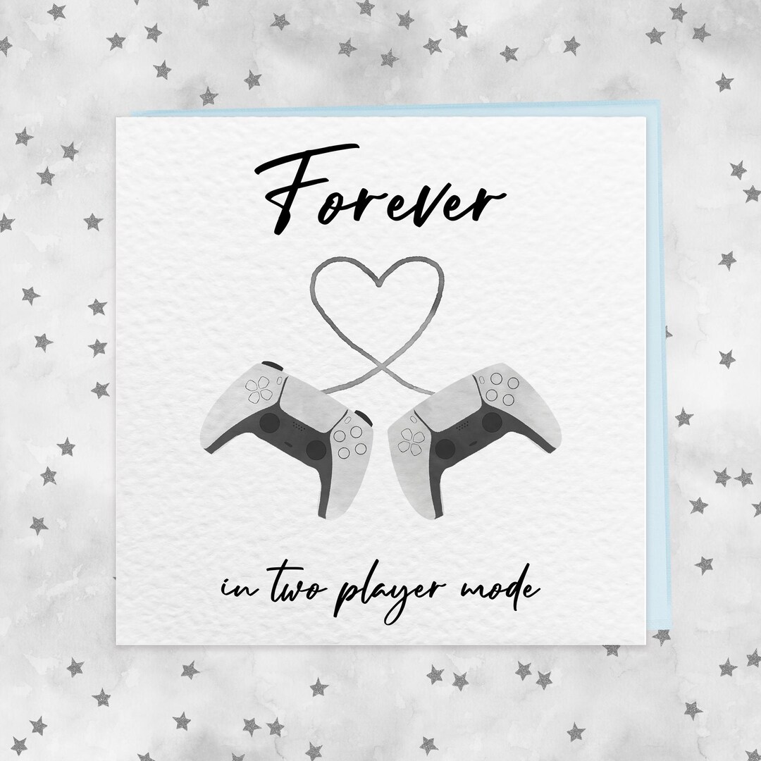 Forever in Two Player Mode | Anniversary, Wedding, Engagement ...