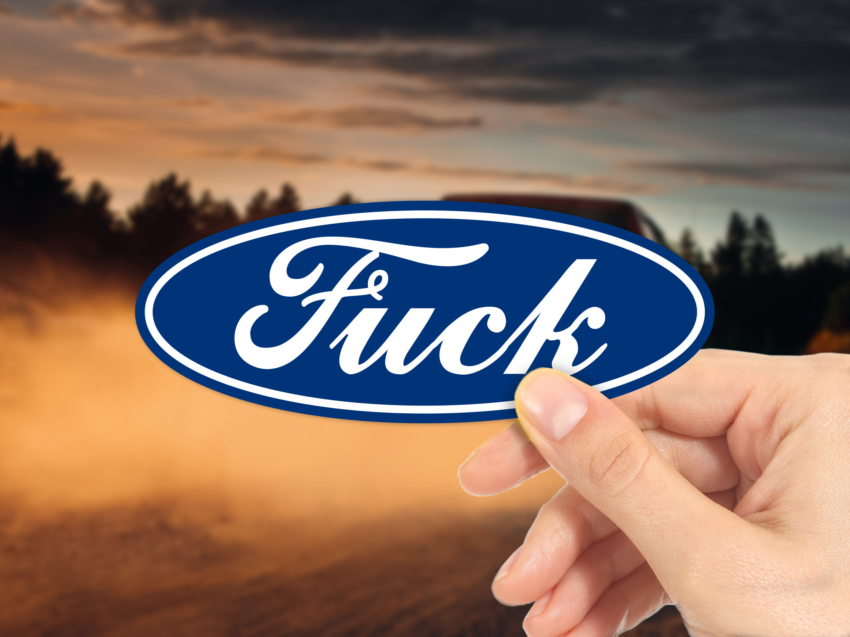 Funny Ford Stickers