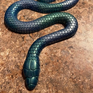 Resin Snake, Coral Snake, Snake Lover Gift, Snake Wall Art, Snake ...