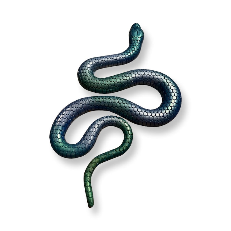 Resin Snake Coral Snake Snake Lover Gift Snake Wall Art - Etsy