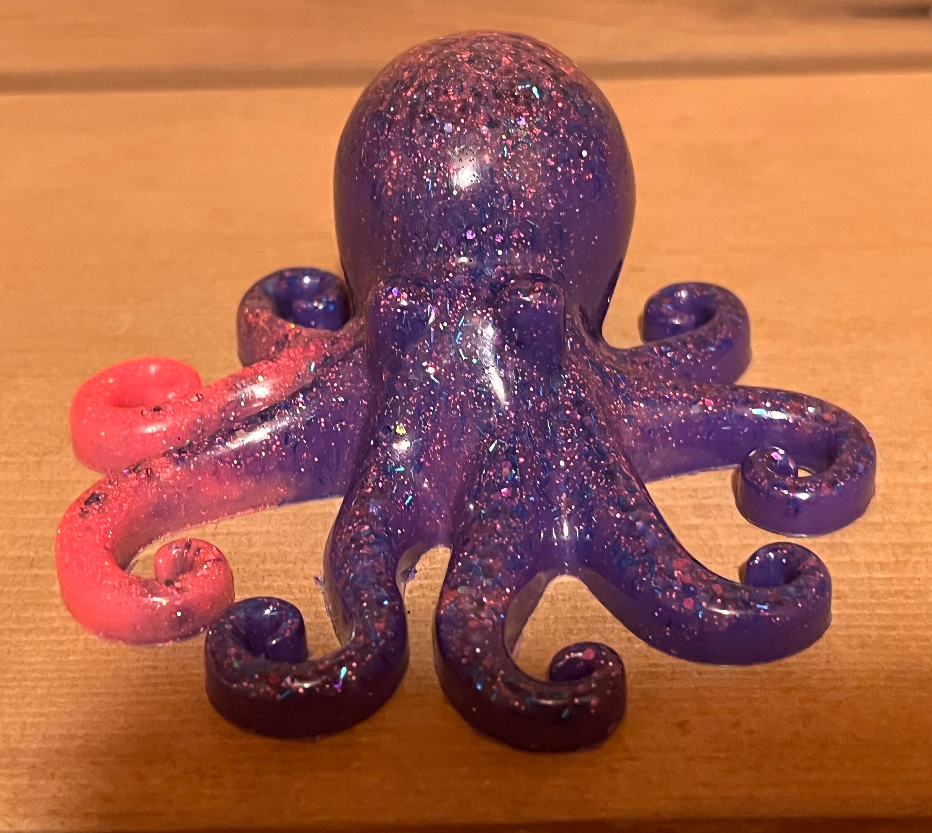Resin Octopus Figurines Octopus Desk Decor Paperweight - Etsy