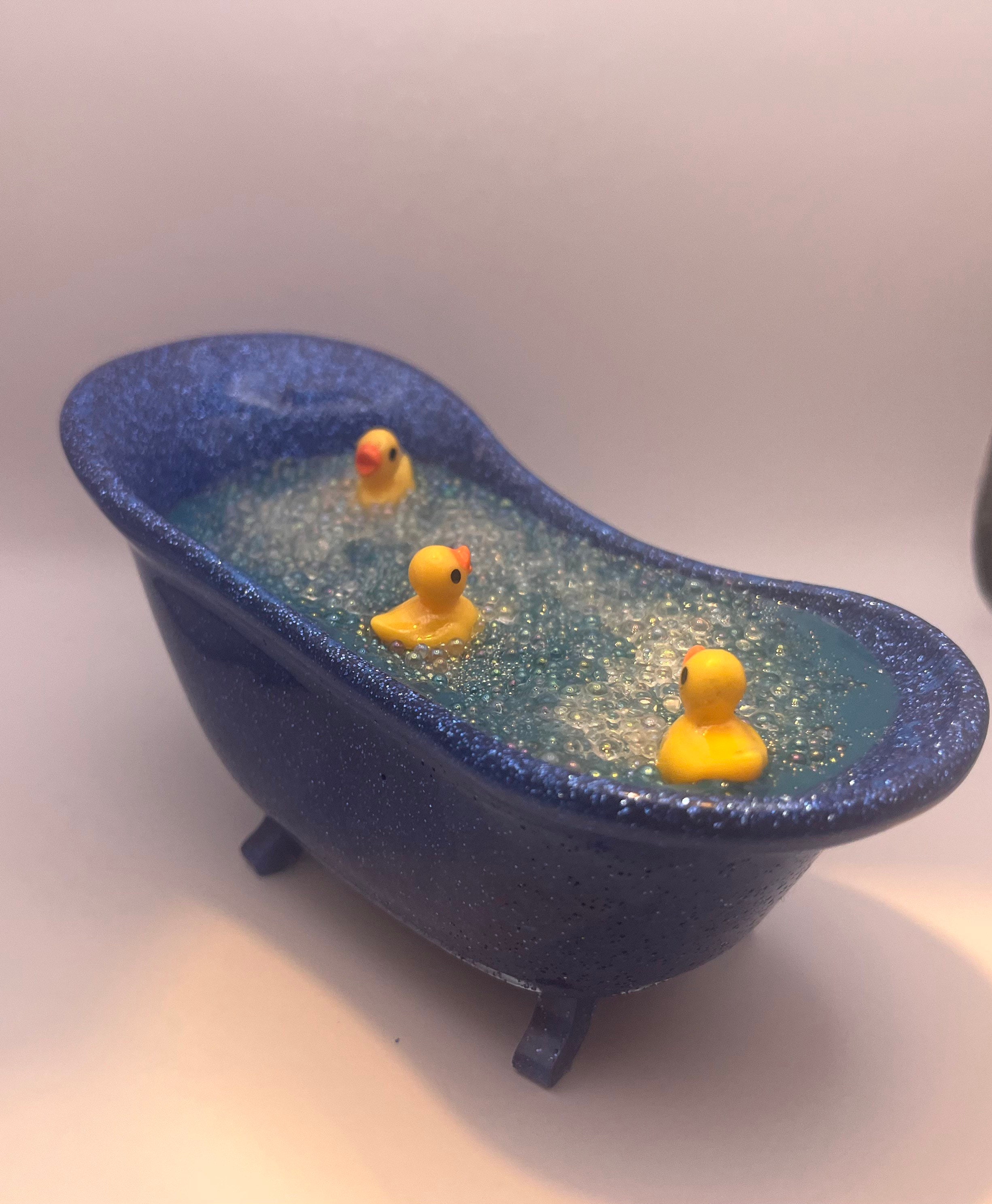 Resin Bathtub With Ducks Rubber Ducky Baby Shower Kids Room - Etsy