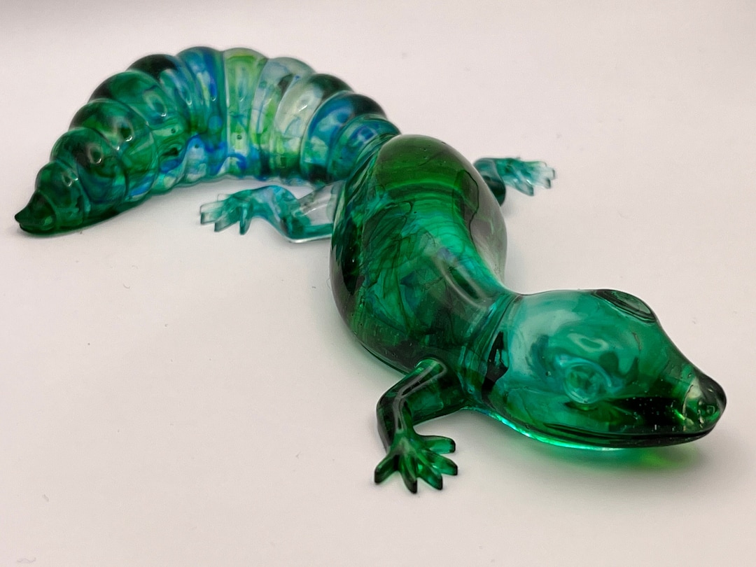 Resin Lizard, Handmade Lizard, Figurine - Etsy