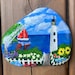 Hand Painted Lighthouse, Hand Painted Rocks, Housewarming, Paperweight ...