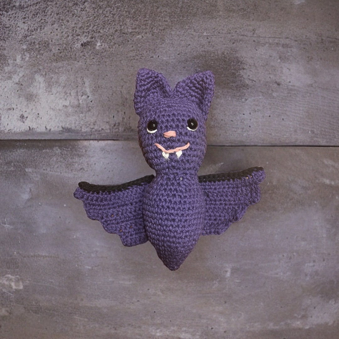Crochet Bat, Stuffed Baby Bat , Bat Plushy, Vampire Bats, Plushies ...
