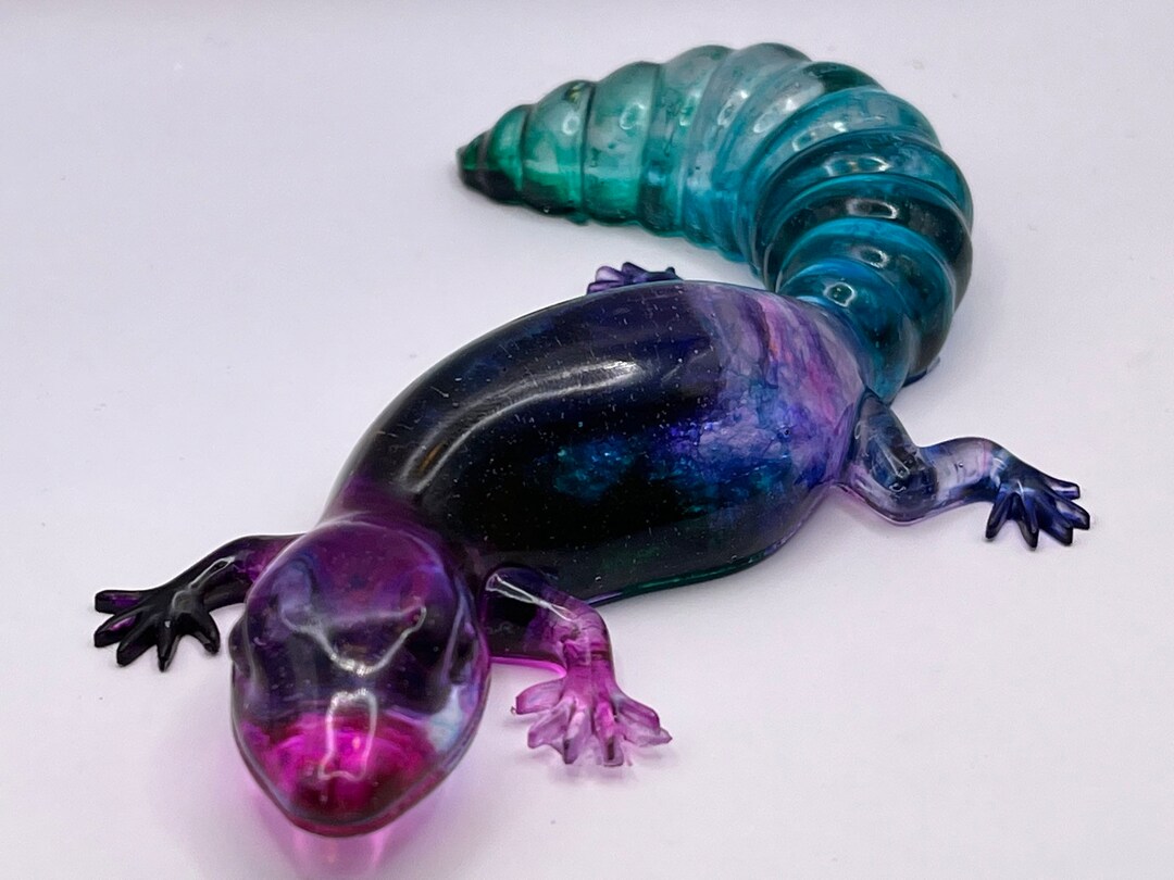 Resin Lizard, Handmade Lizard, Figurine - Etsy