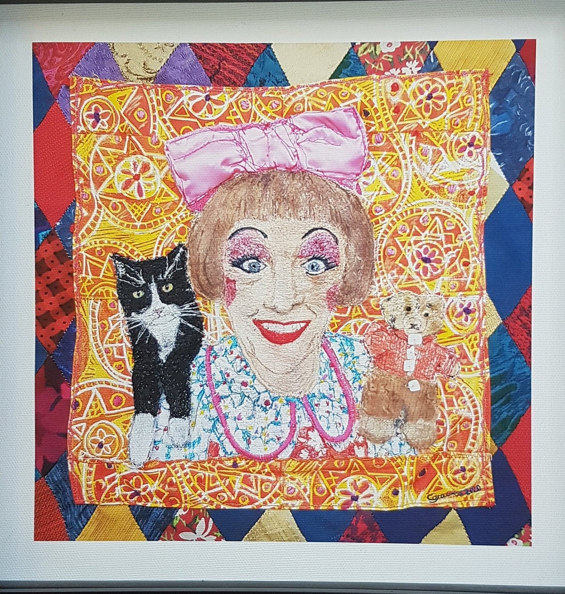 Grayson Perry alan Measles Framed Giclee Art Print Art - Etsy