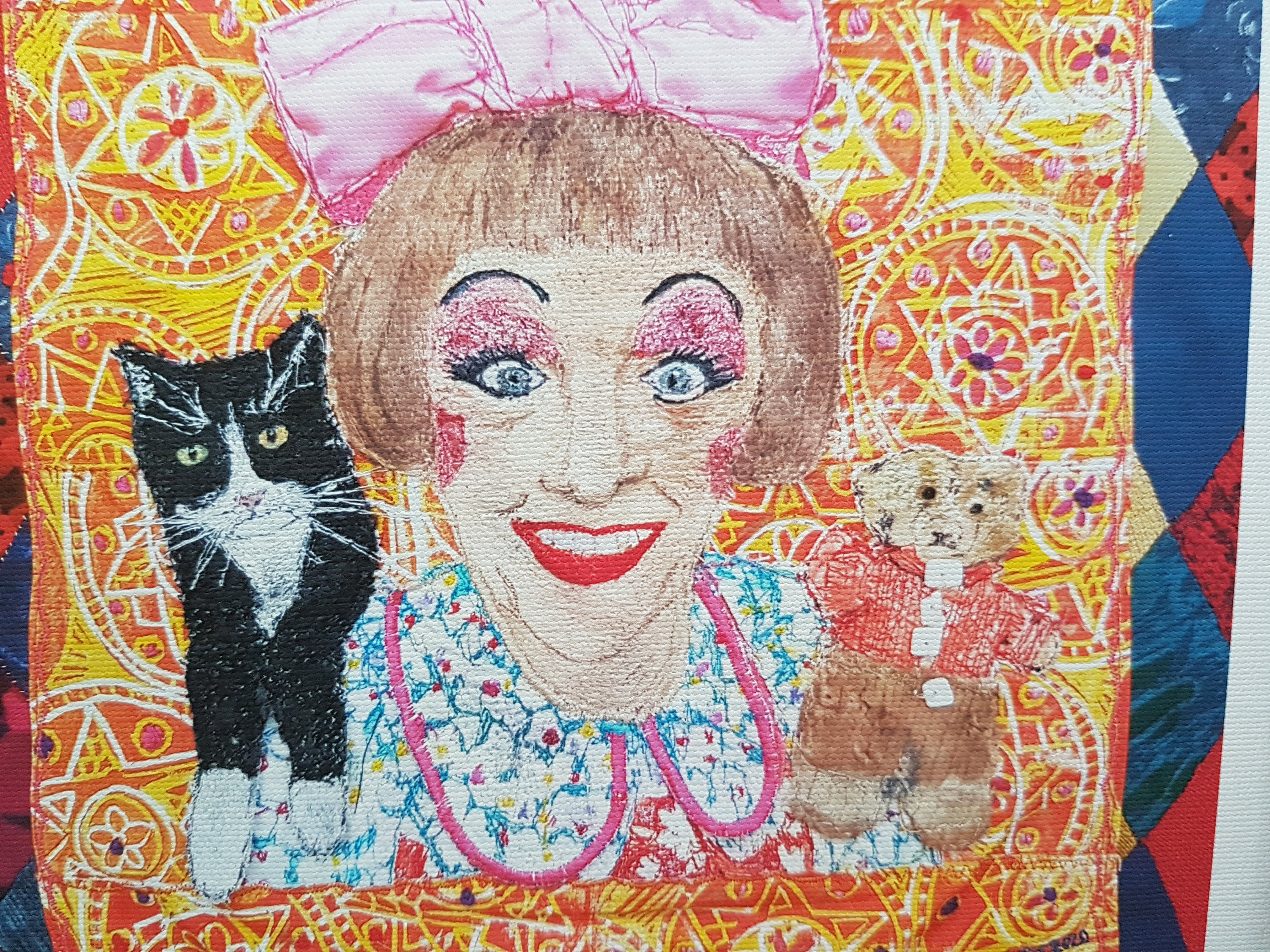 Grayson Perry Alan Measles Fun Hanging Fabric Decoration -gift -art ...