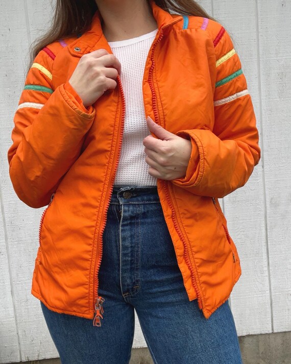 Vintage 80’s Colorful Puffer Jacket - Gem