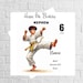 Personalised Birthday Card for a Karate Kid Any Age, 5,6,7,8,9,10 - Etsy