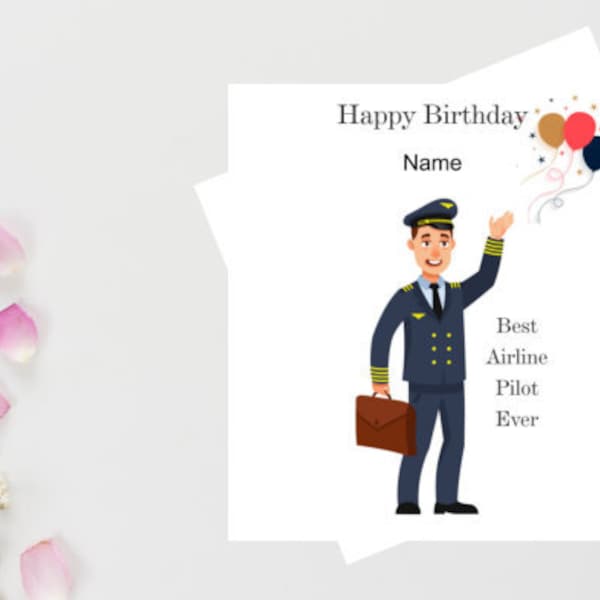 Pilot Birthday - Etsy UK