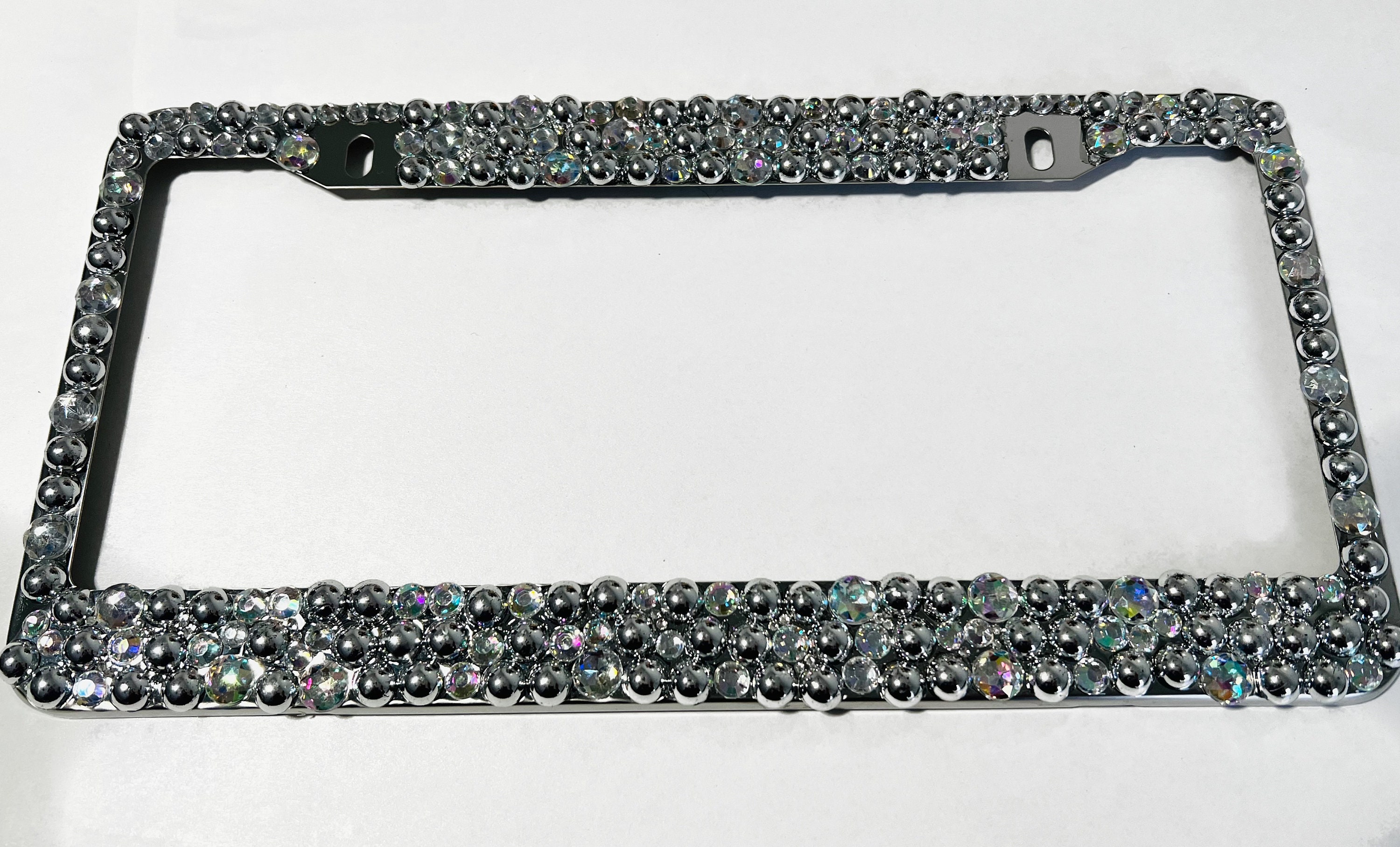 DIY Pearl License Plate Kit With Rhinestones Bling New Car - Etsy