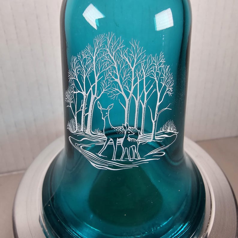 Vintage Avon Charisma Cologne Bottle: Blue Bell, Frosted Deer, 1981 - Etsy