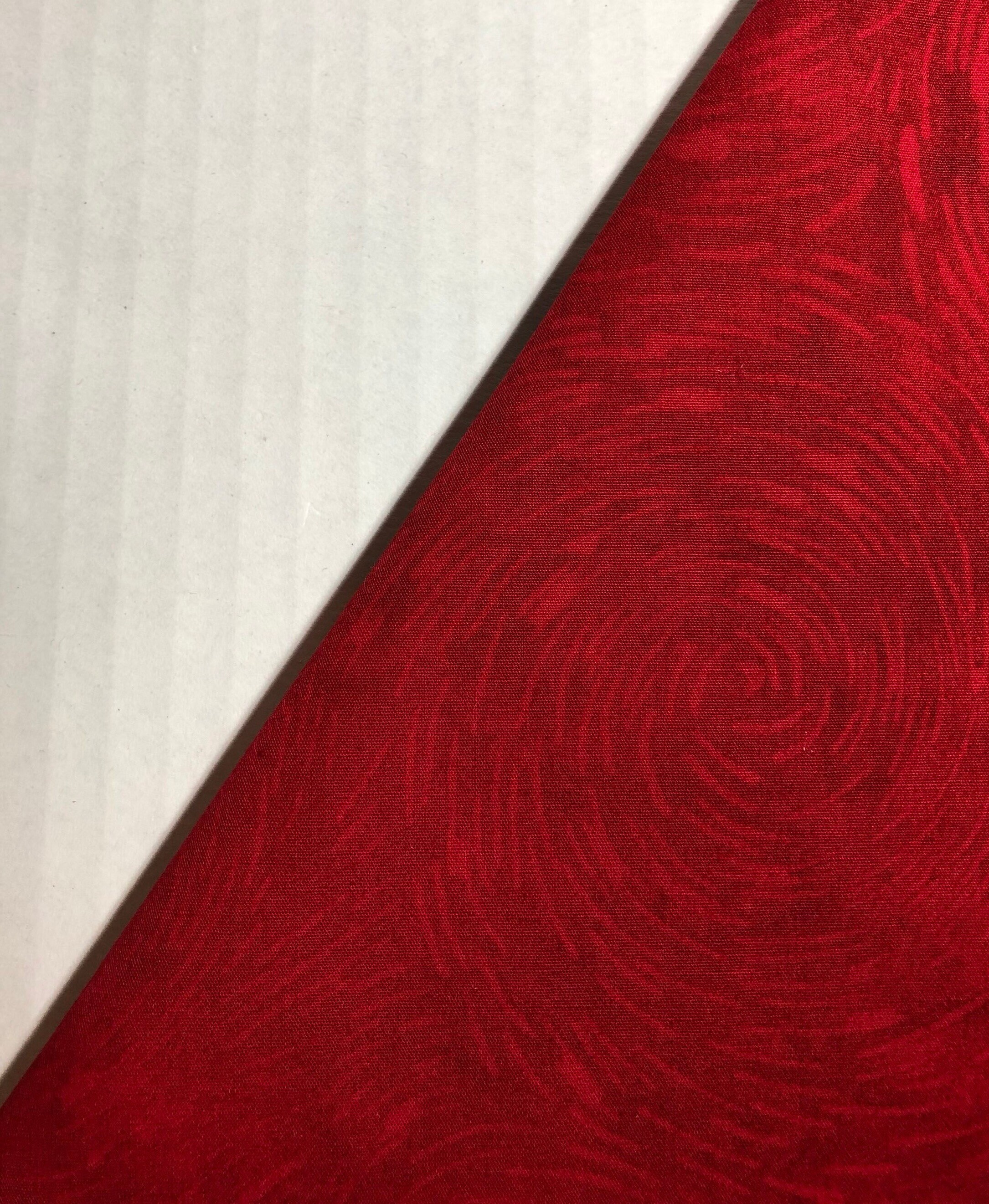 Batik Really Red Island Batik Cherry Swirl BTY or BTHY - Etsy