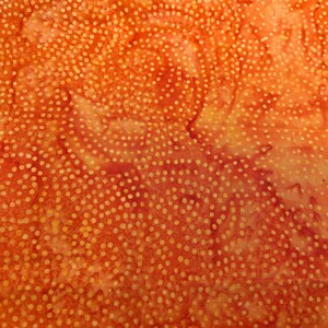 Batik Orange Paisley Dot by Island Batik BTY or BTHY. - Etsy