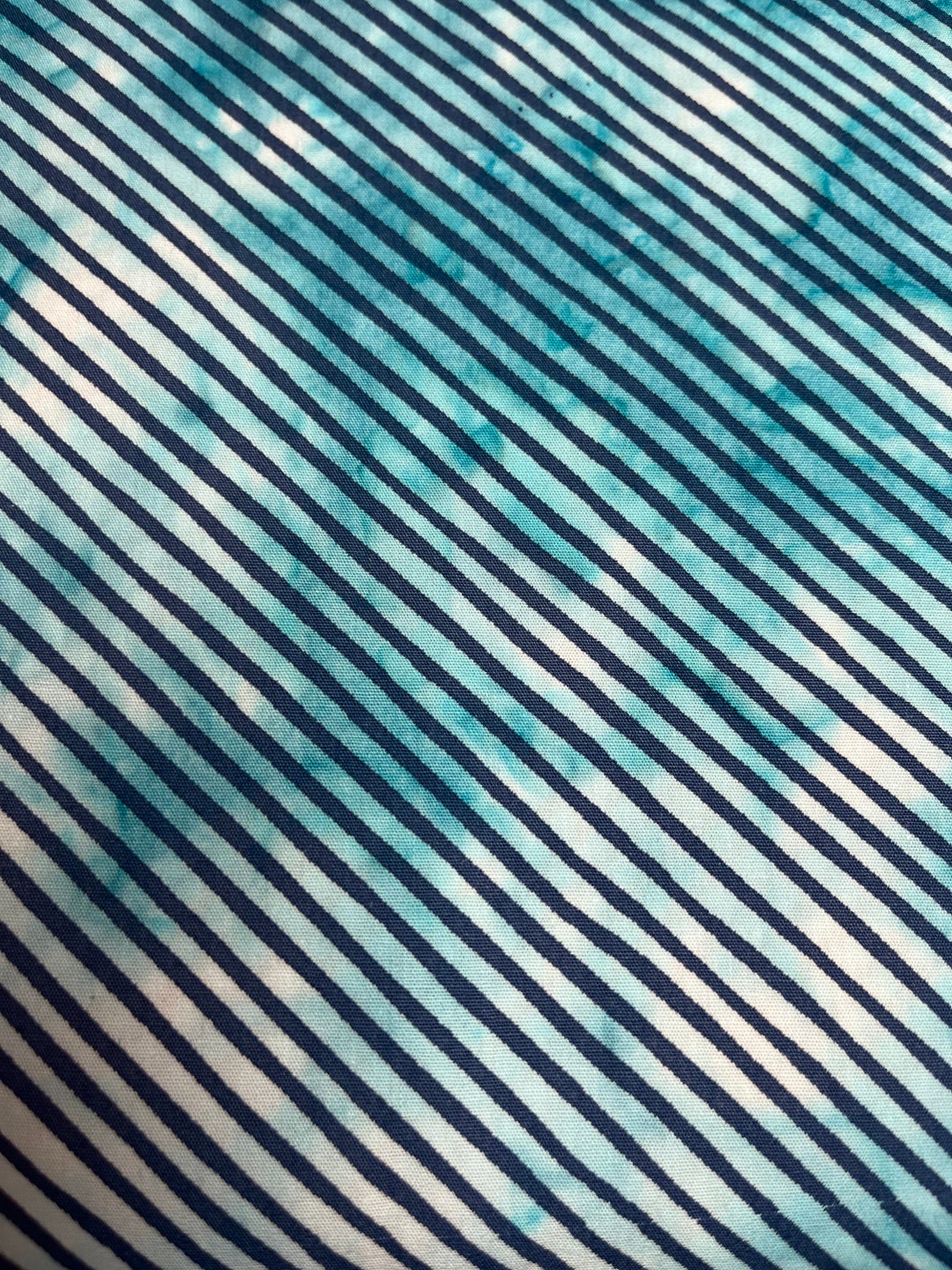 Batik Blue Diagonal Stripe. Maywood Studios Color Therapy Batik BTY or ...