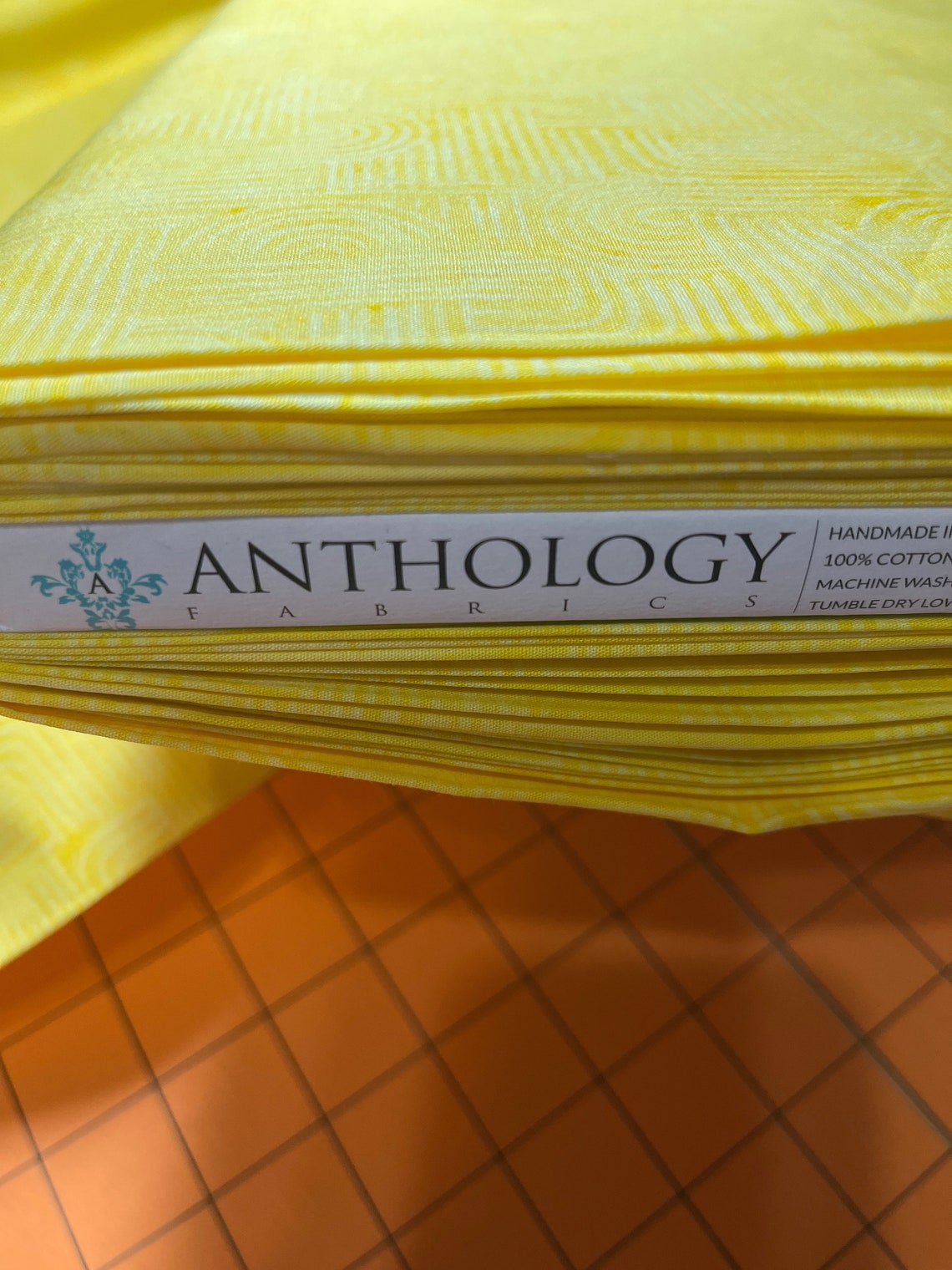 Batik Cheerful Yellow Zen Garden Fabric by Anthology Batiks. - Etsy