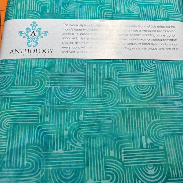 Turquoise Batik - Etsy