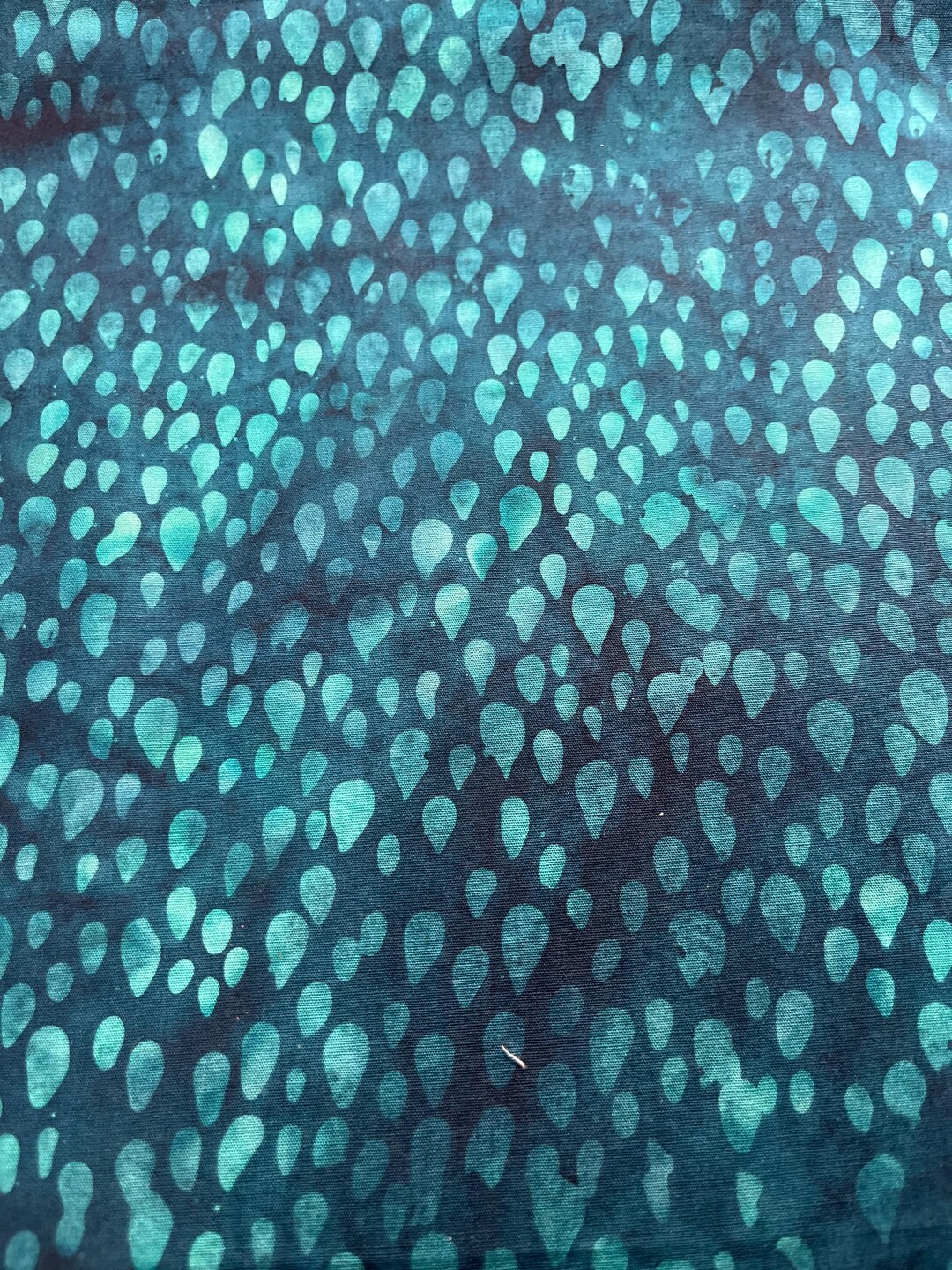 Batik Anthology Dark Teal Raindrops 3627QX Becolourful Batiks ...