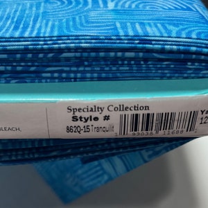 Batik Blue Anthology Zen Garden in Tranquil Color. BTY or BTHY - Etsy