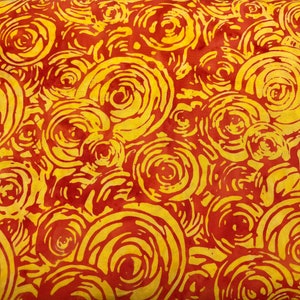 Batik Circular Roses Baliscapes Tigerlily Sunburst Floral by Anthology ...