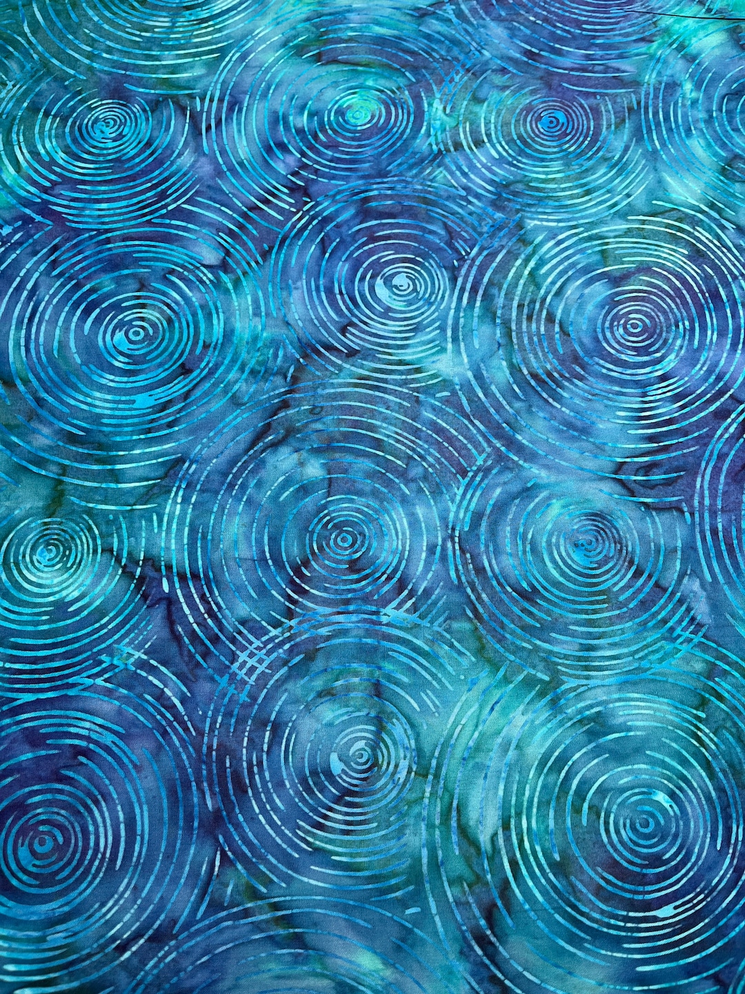 Batik Interstellar Ocean Colliding Orbits Artisan Batiks by Robert ...