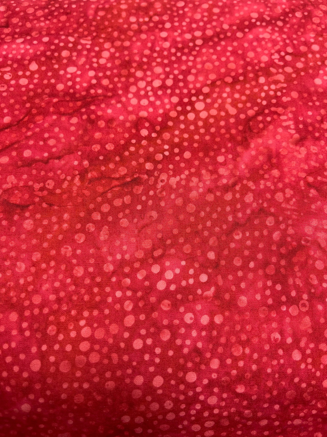 Batik Red Cherry Bubbles Island Batik BTY or BTHY - Etsy