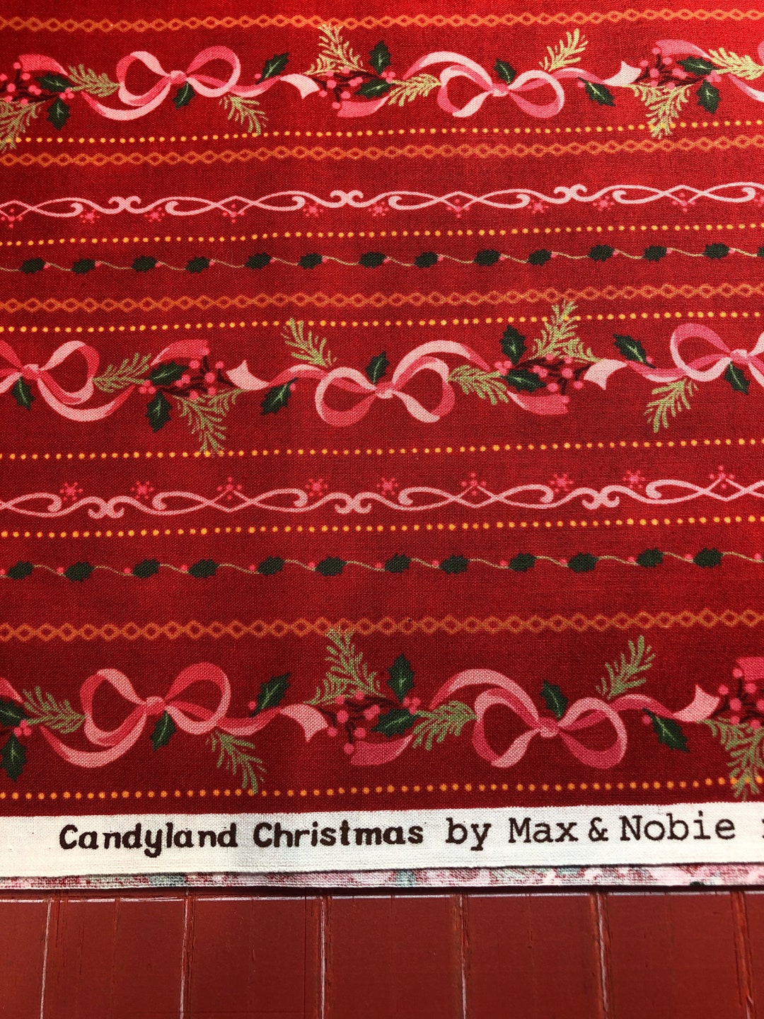 Candyland Christmas Moda Fabric 2 Yards - Etsy