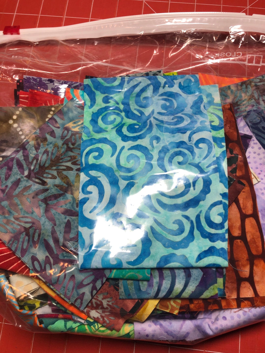 Batik Scrap Bag - 10 Ounces - Etsy