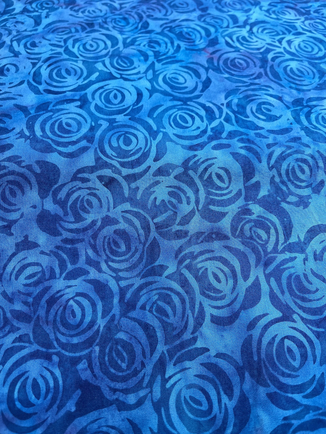 Batik Royal Blue Roses Anthology Batiks. BTY or BTHY 3414Q-X Royal Freeship60 Promo - Etsy
