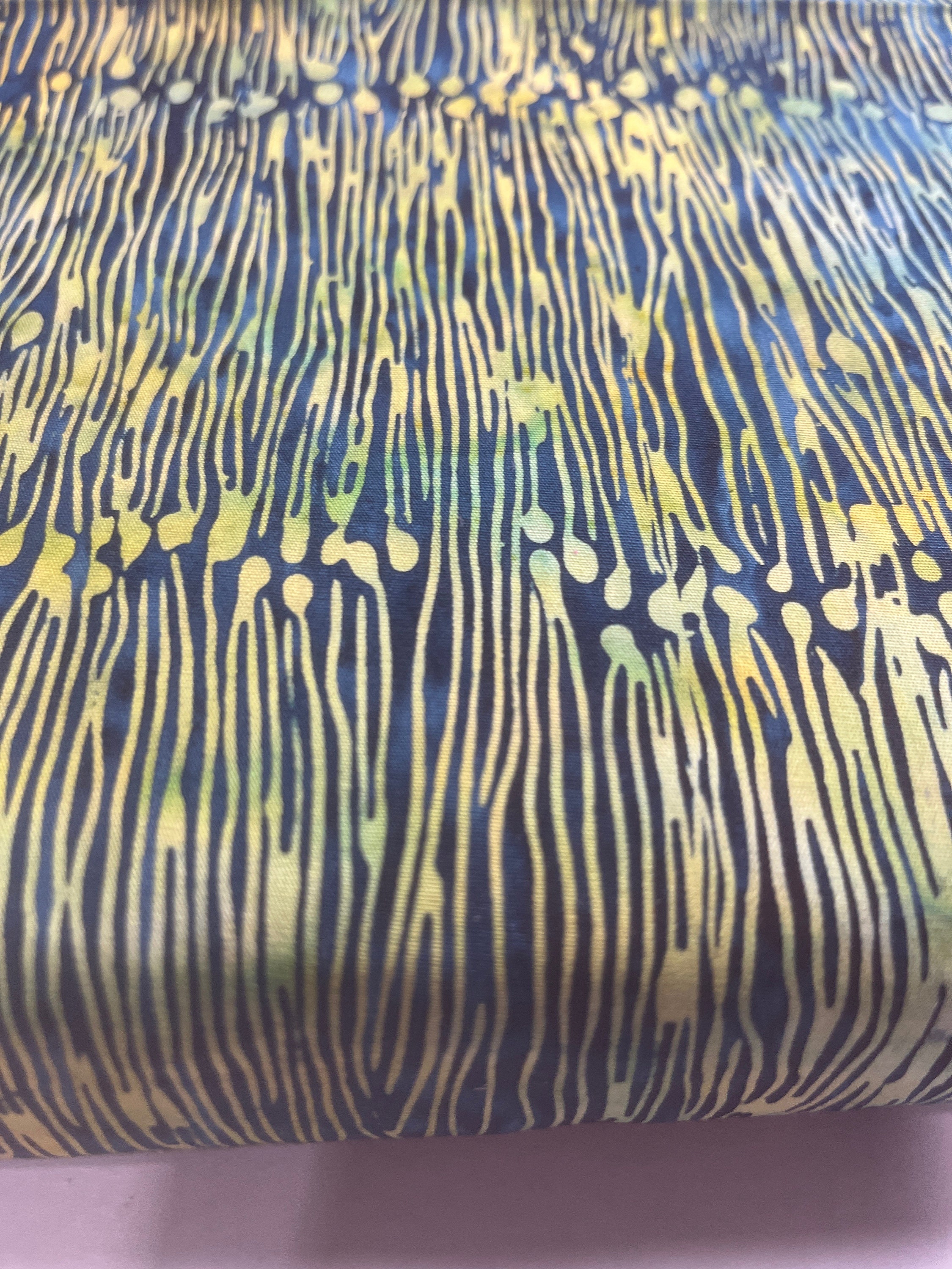 Batik Riverwalk Horizonal Lines in Navy and Green BTY or BTHY - Etsy