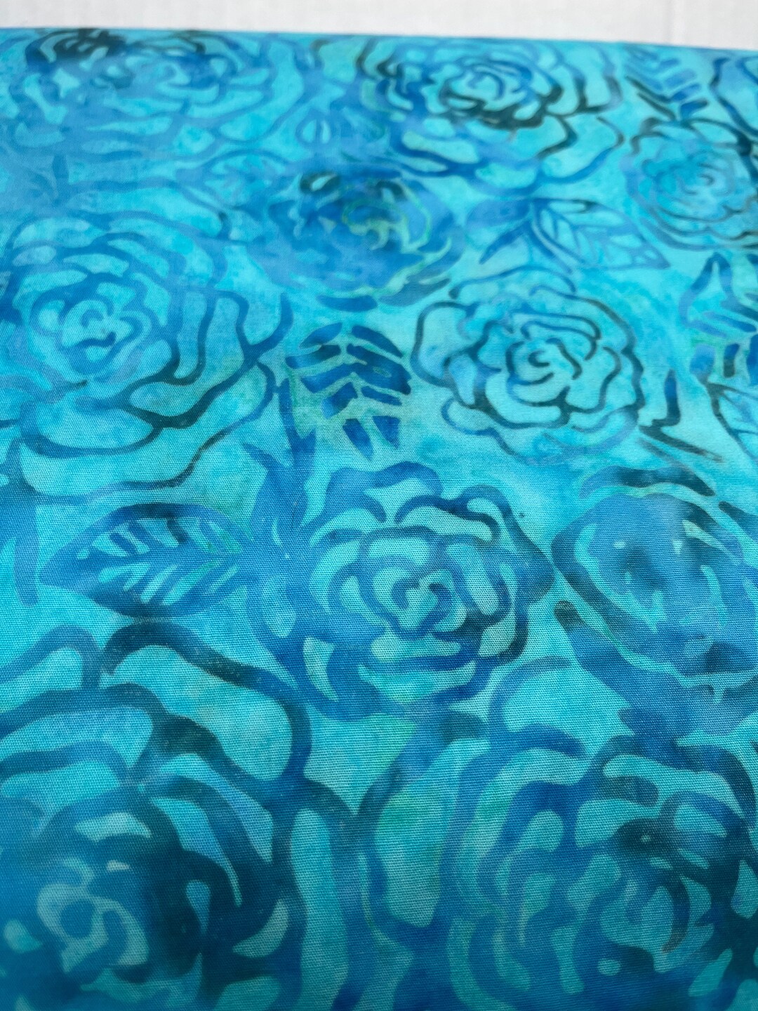 Batik Bali Roses Peacock Sweet Rose Benartex 9228-84 BTY or BTHY - Etsy