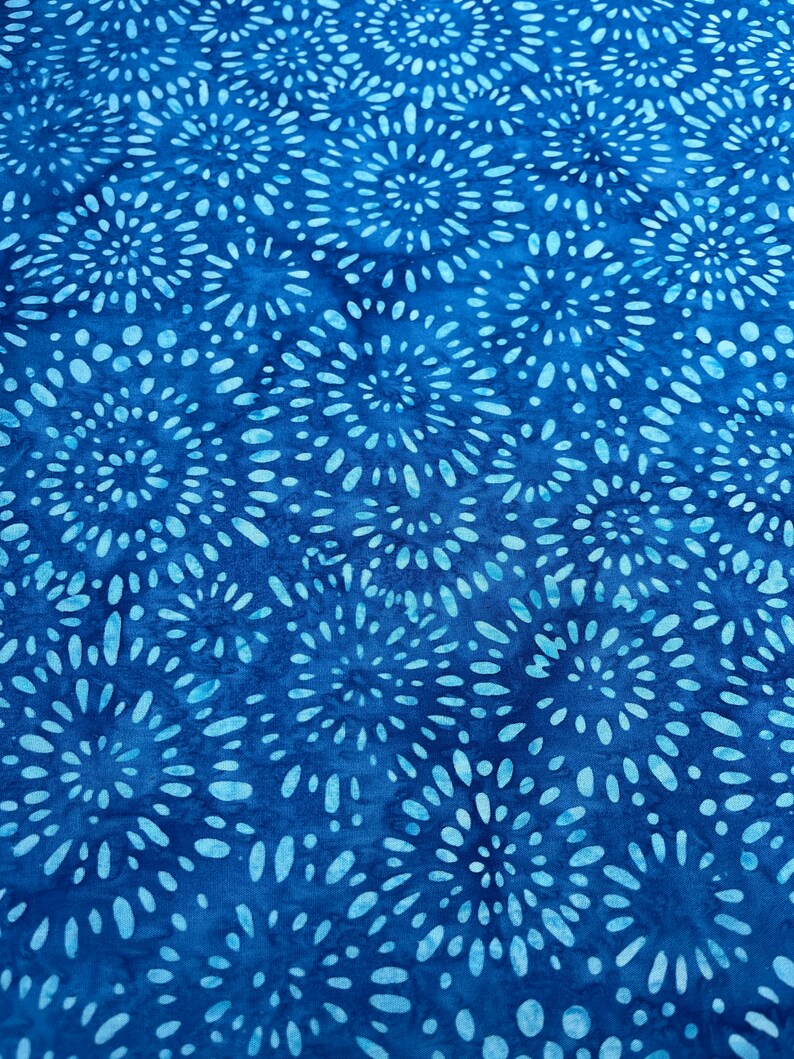 Batik Splash Robert Kaufman Royal Blue Artisan Batiks Fabric. AMD 22389 ...