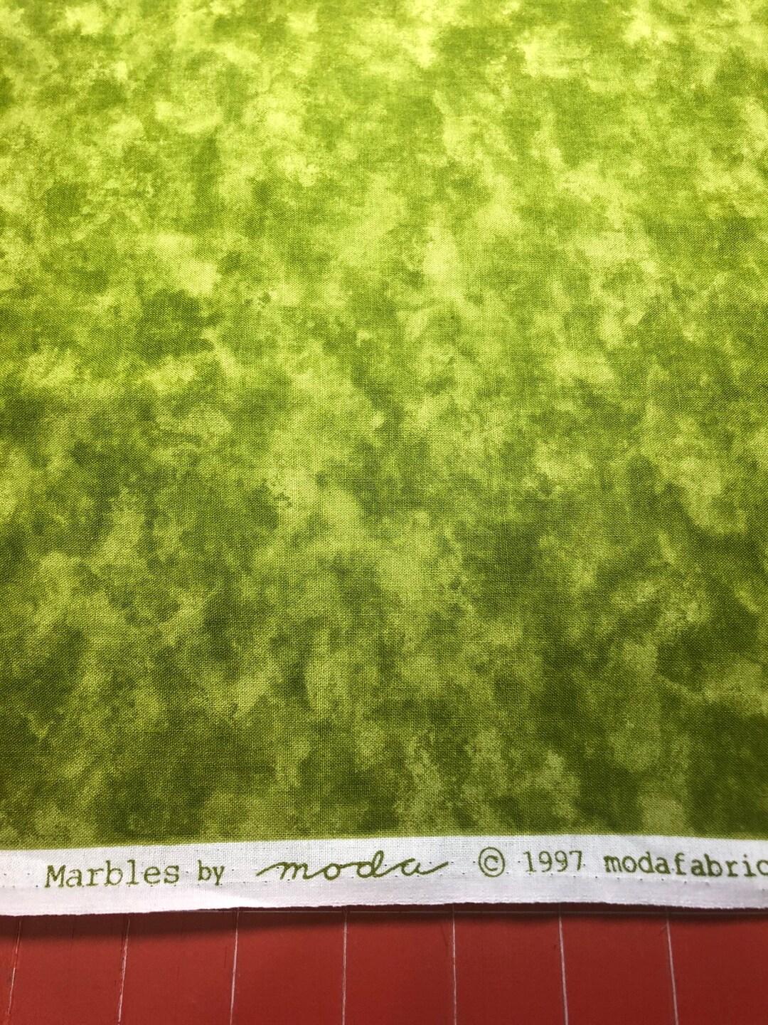 Green Moda Marbles 1.5 Yards - Etsy