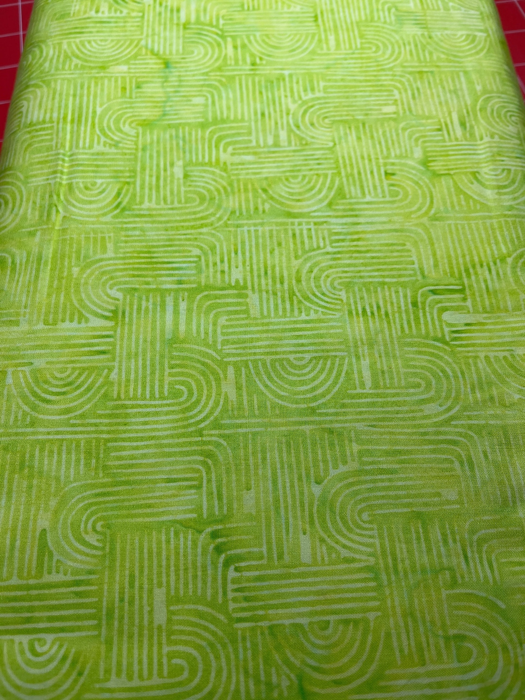 Batik Light Green Anthology Zen Garden in Meditation Color. BTY or BTHY ...