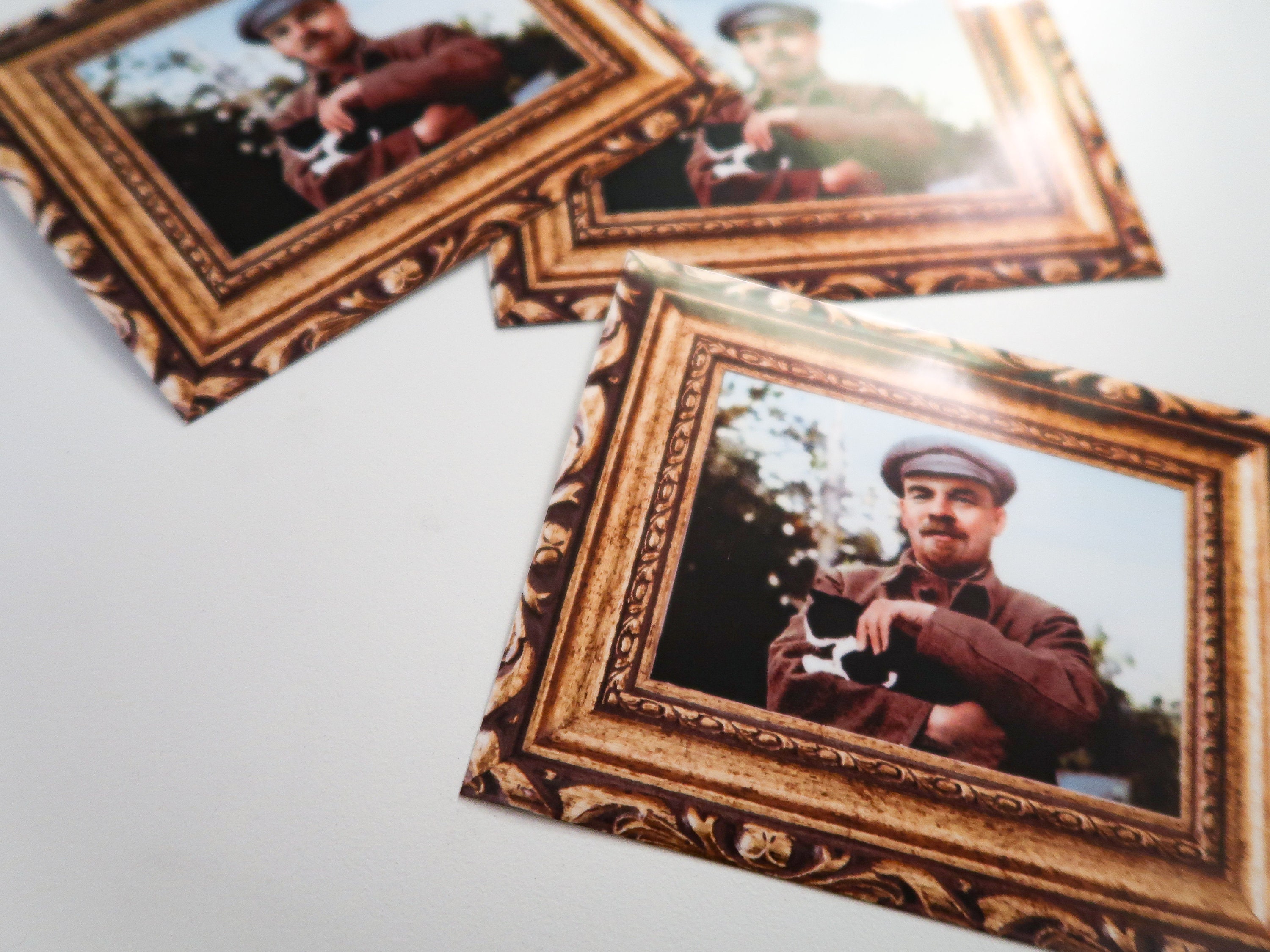 Lenin with a Cat wholesome communist leftist vinyl sticker: | Etsy