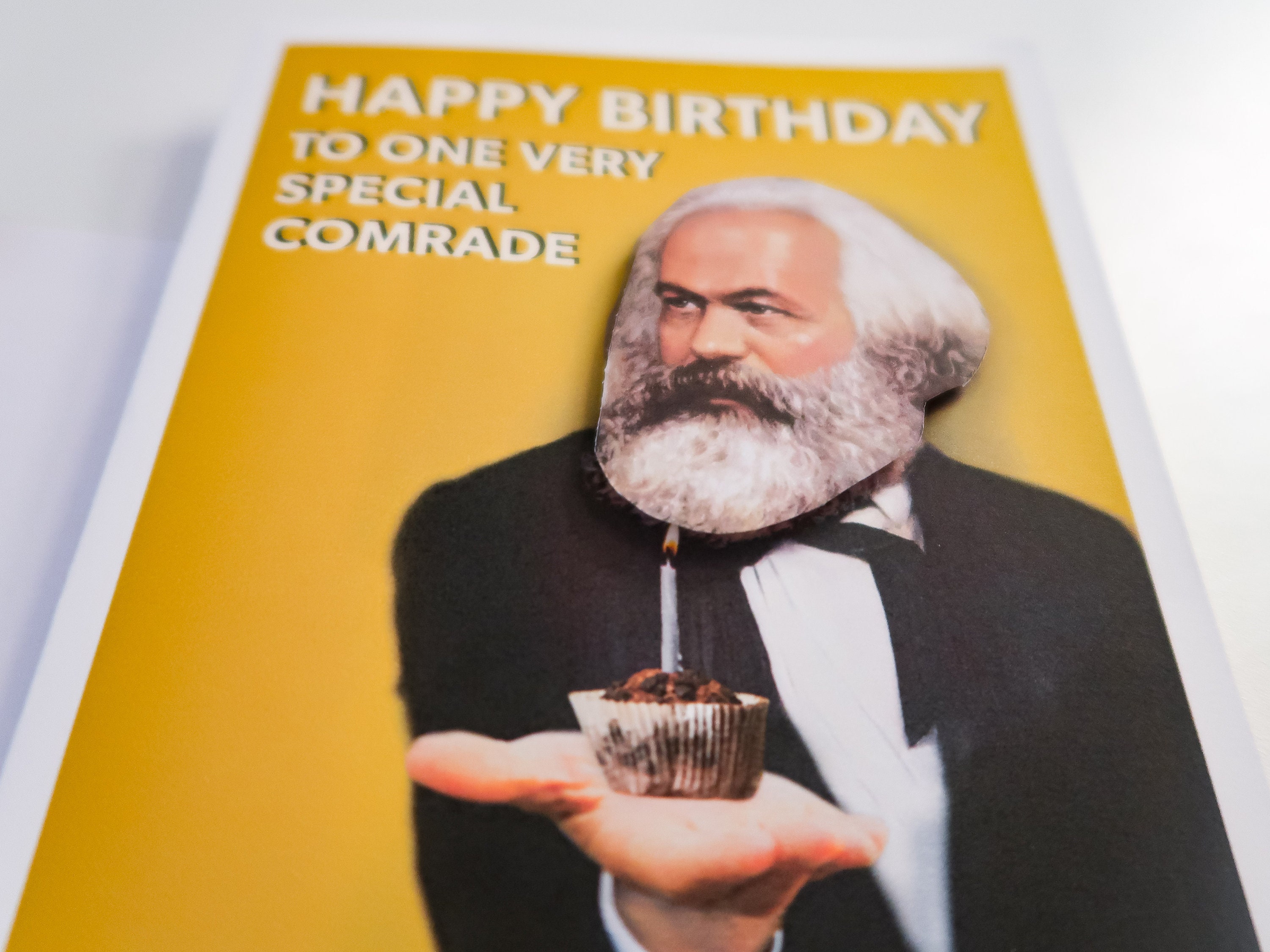 Karl Marx happy Birthday to One Very Special - Etsy