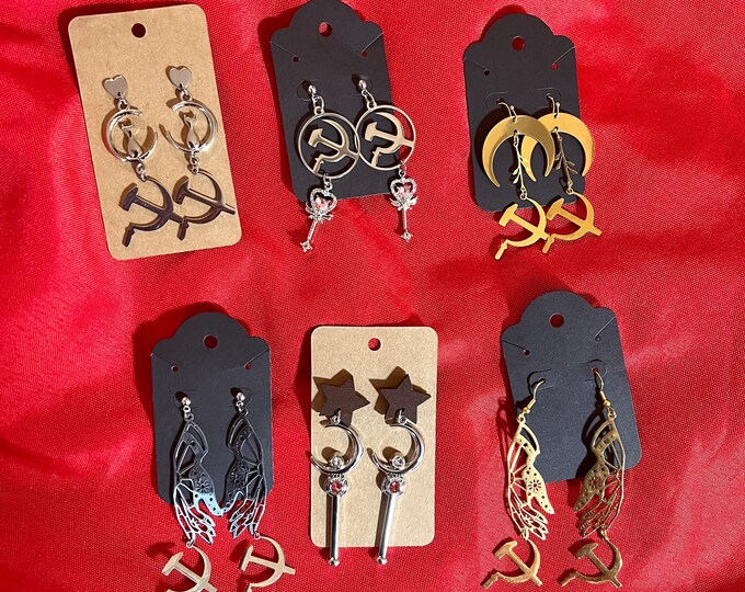 Hammer and Sickle Socialist Communist Pin - Etsy