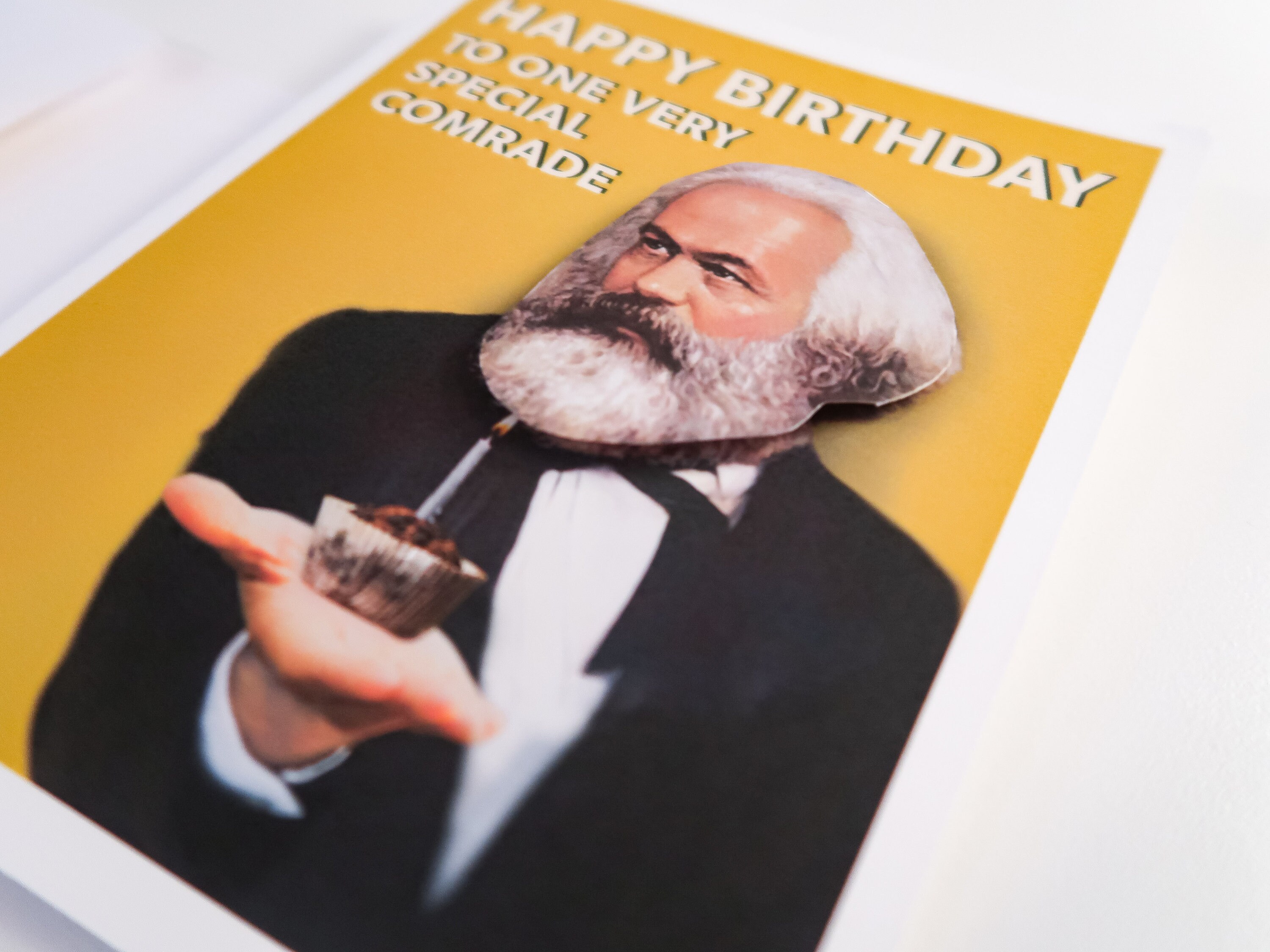 Karl Marx happy Birthday to One Very Special - Etsy