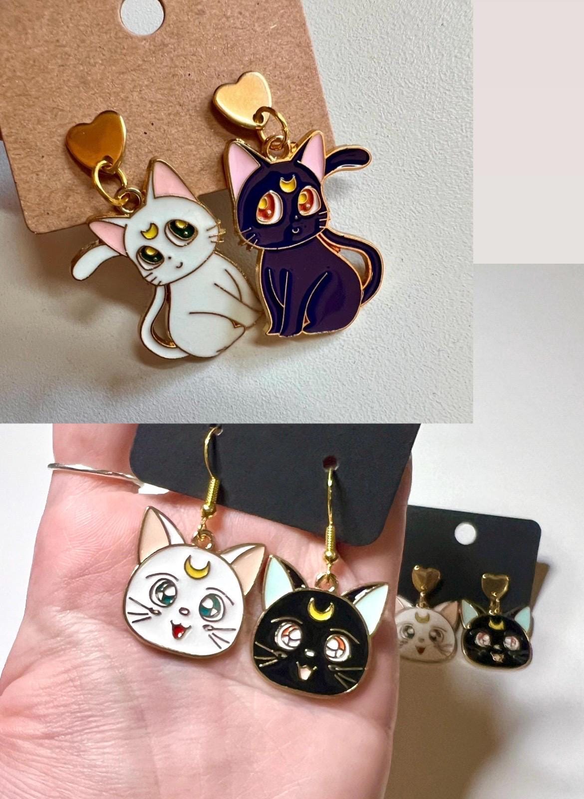 Sailor moon earrings etsy store