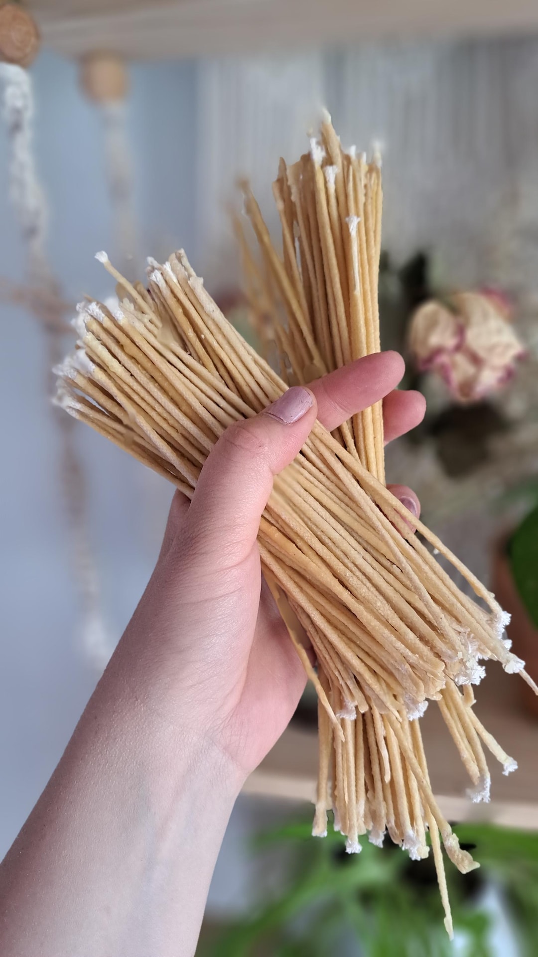 Candle Wick #5 | Bulk Wicking | Beeswax Primed Wick | Unbleached Candle ...