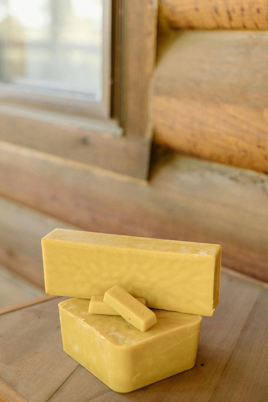 One Pound Beeswax Block | Bulk Beeswax | 1lb. Beeswax | 1 Pound Beeswax ...
